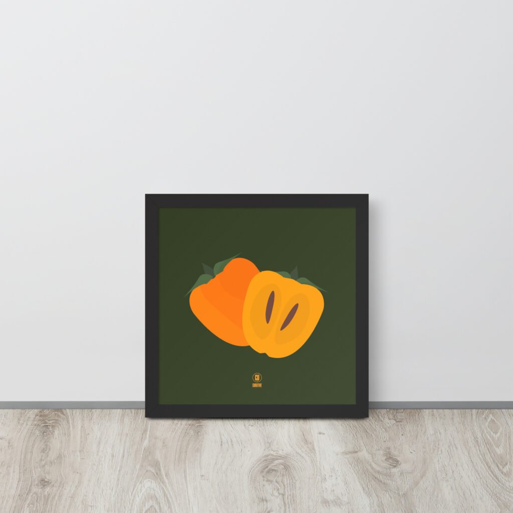 The Persimmon Kaki Print – Cuisitive